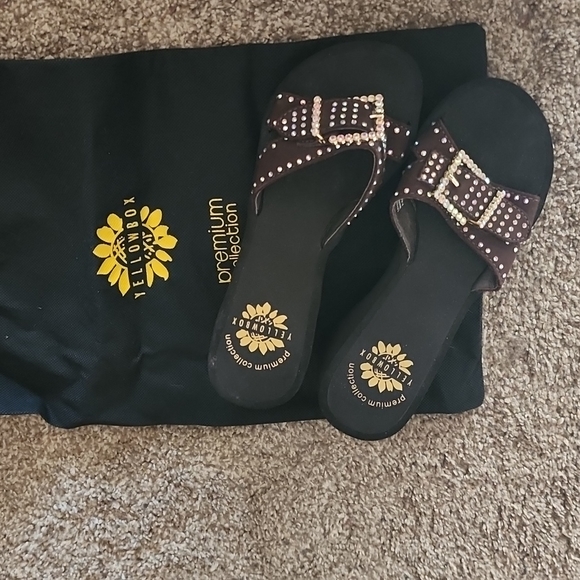 Yellow Box | Shoes | Yellowbox Premium Collection Sandals | Poshmark